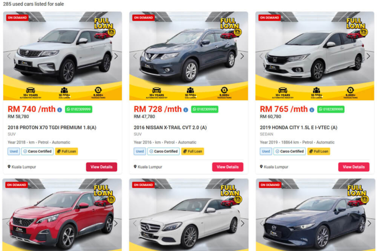 Buy Used Cars Online in Malaysia - Book a Test Drive Today - Carco Malaysia